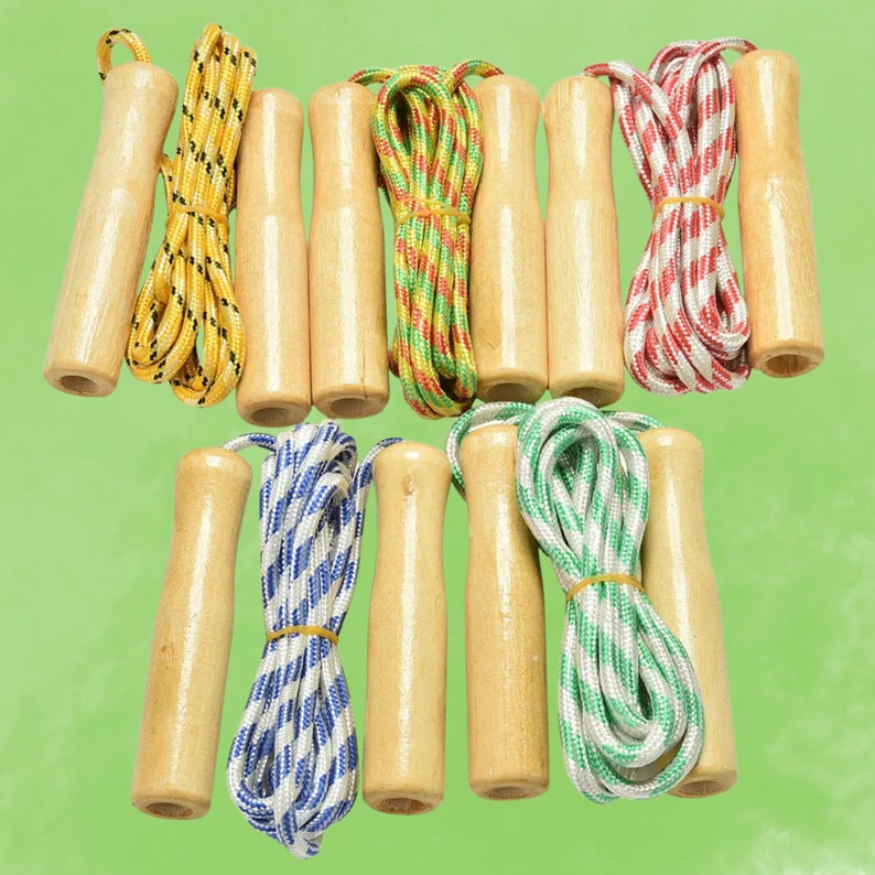 Children's Jump Rope With Wooden Handle – Fun and Fitness for Kids ...