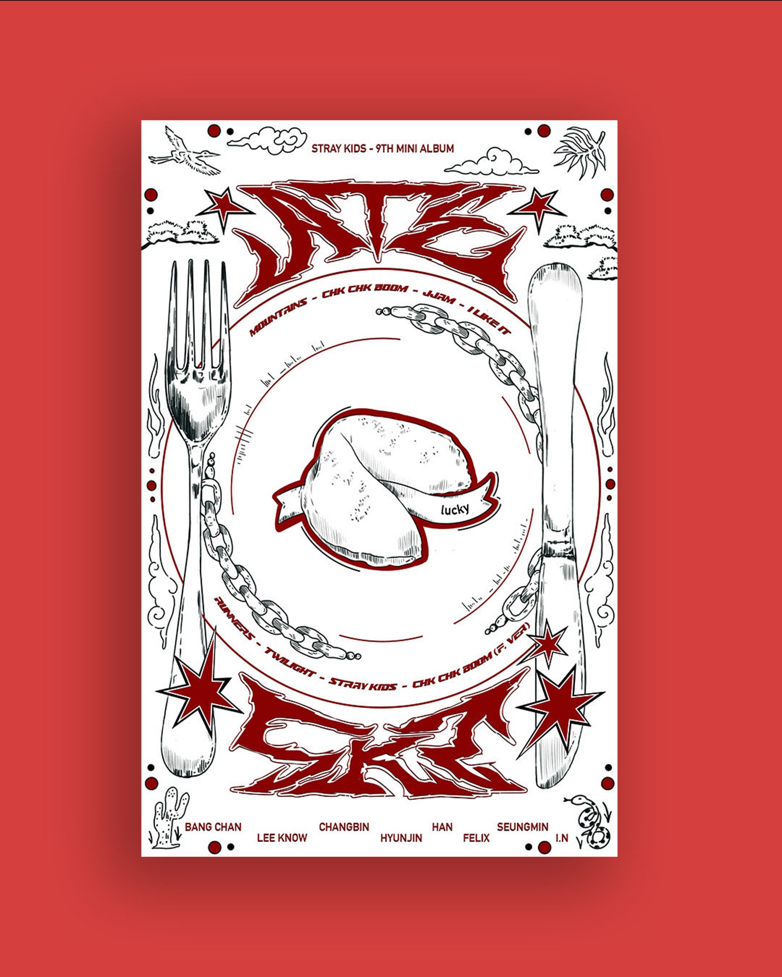 Stray Kids Ate Inspired Poster - Etsy