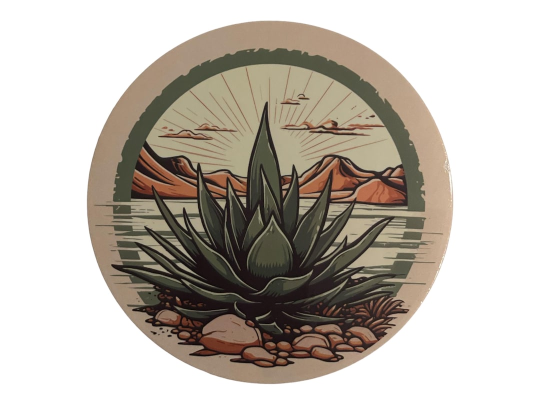 The Pure Agave Sticker - Etsy