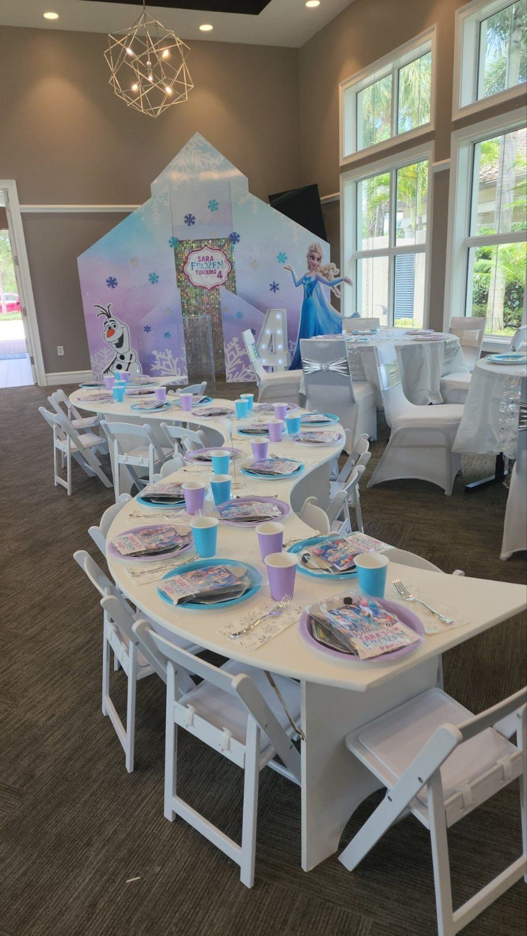 Swirl Tables and Chairs for Kids Only R.e.n.t Miami - Etsy
