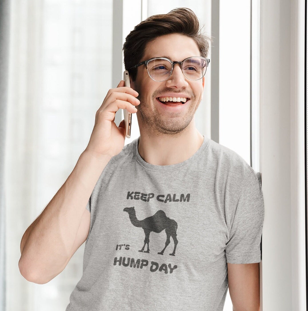 Hump Day Shirt Camel Hump Funny T-shirts Novelty Shirts Funny Shirt ...