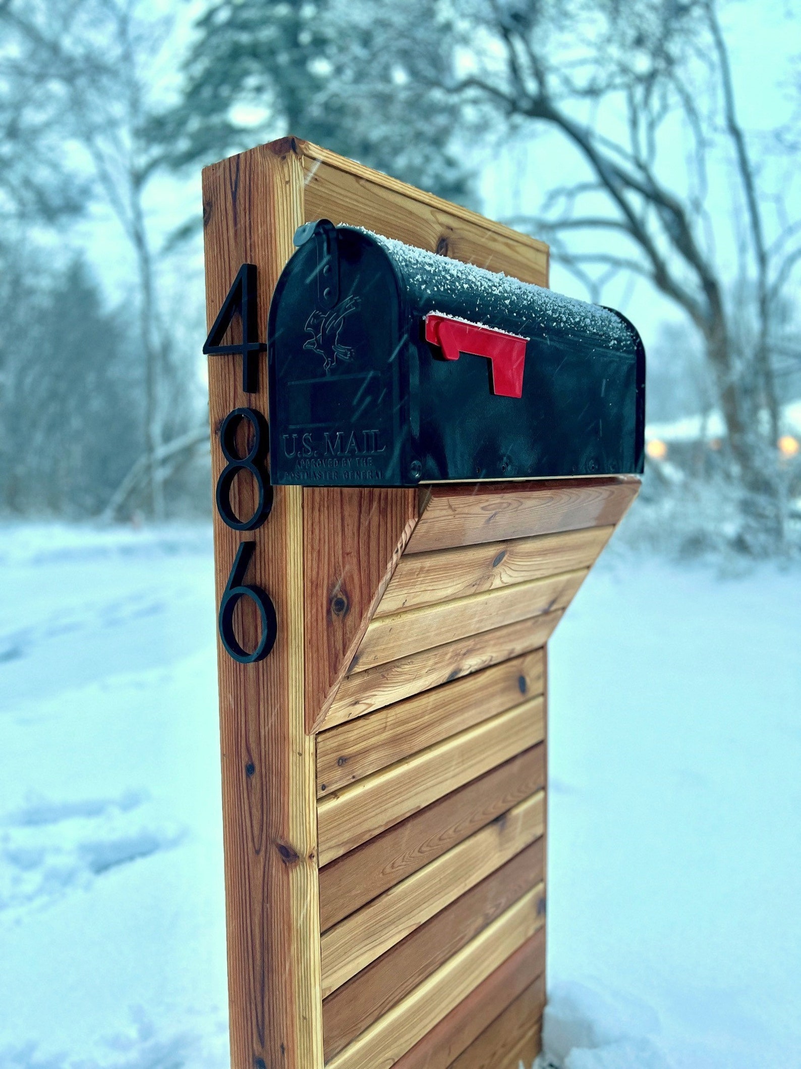 The 'scottsdale' - Mid-century Modern Custom Mailbox - Etsy