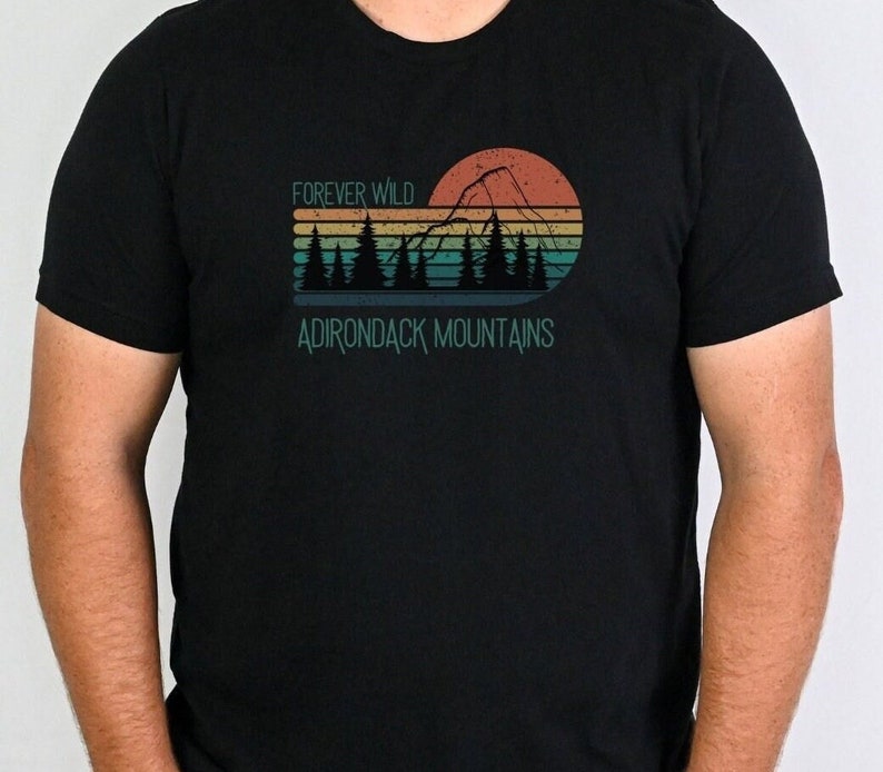 Forever Wild Vintage Adirondack Shirt - Unisex - Etsy