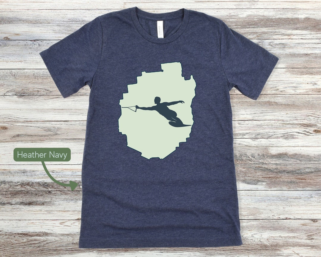 Waterski the Adirondack Park Shirt | ADK | Water Ski Shirt - Etsy