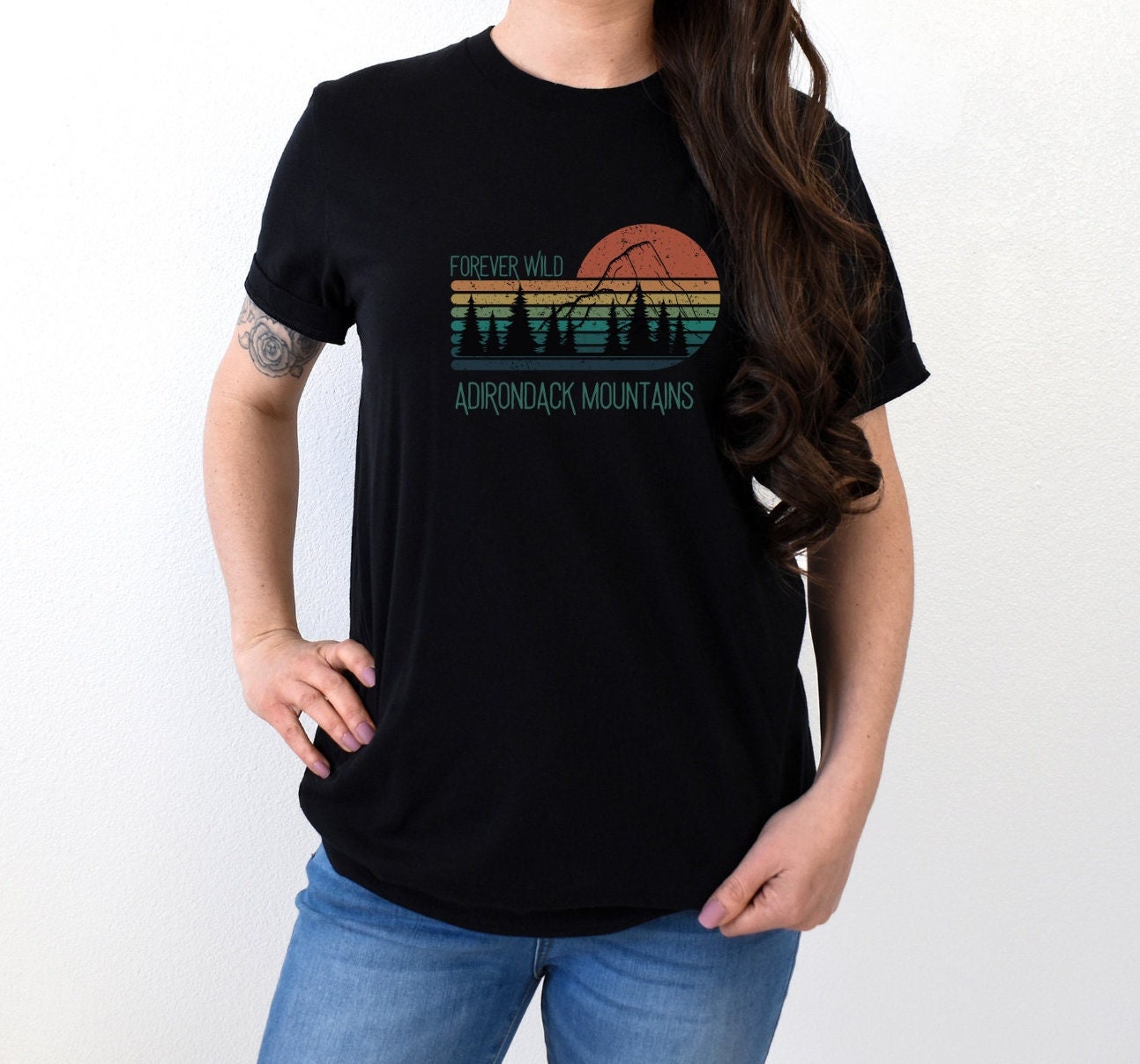 Forever Wild Vintage Adirondack Shirt - Unisex - Etsy