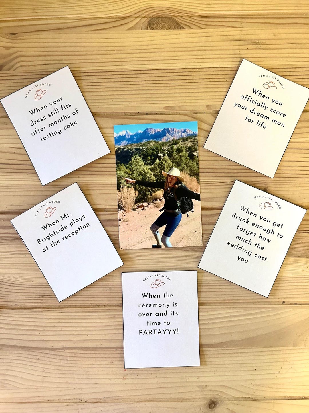 Last Rodeo Bachelorette Party Game- Popular Meme Game- Bridal Version ...