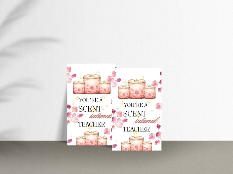 Editable Teacher Appreciation Tag, Printable Thank You Tag for Being ...