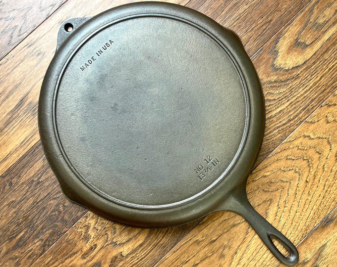 BSR #12 Century Series Vintage Cast Iron Skillet - Restored and Ready ...