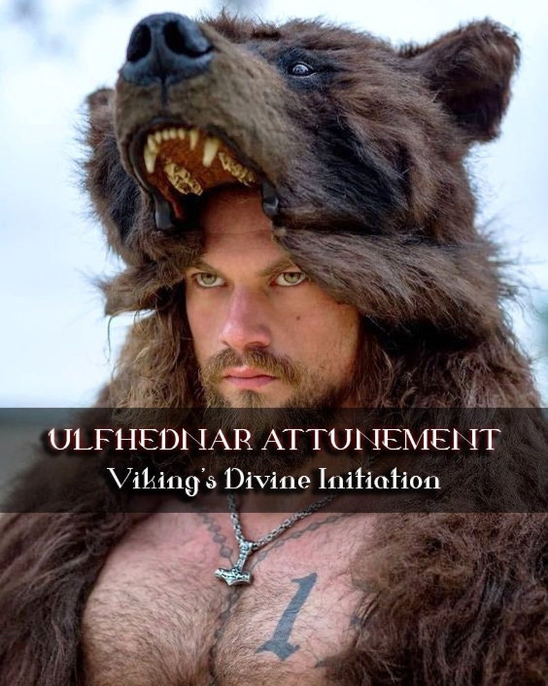 Powerful Ulfhednar Attunement, Pagan Offering, Viking Ritual, Nordic ...