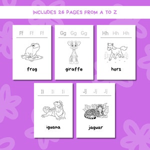 Alphabet Coloring Pages, ABC Coloring Pages, Preschool Coloring Pages ...