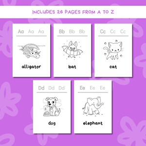 Alphabet Coloring Pages, ABC Coloring Pages, Preschool Coloring Pages ...