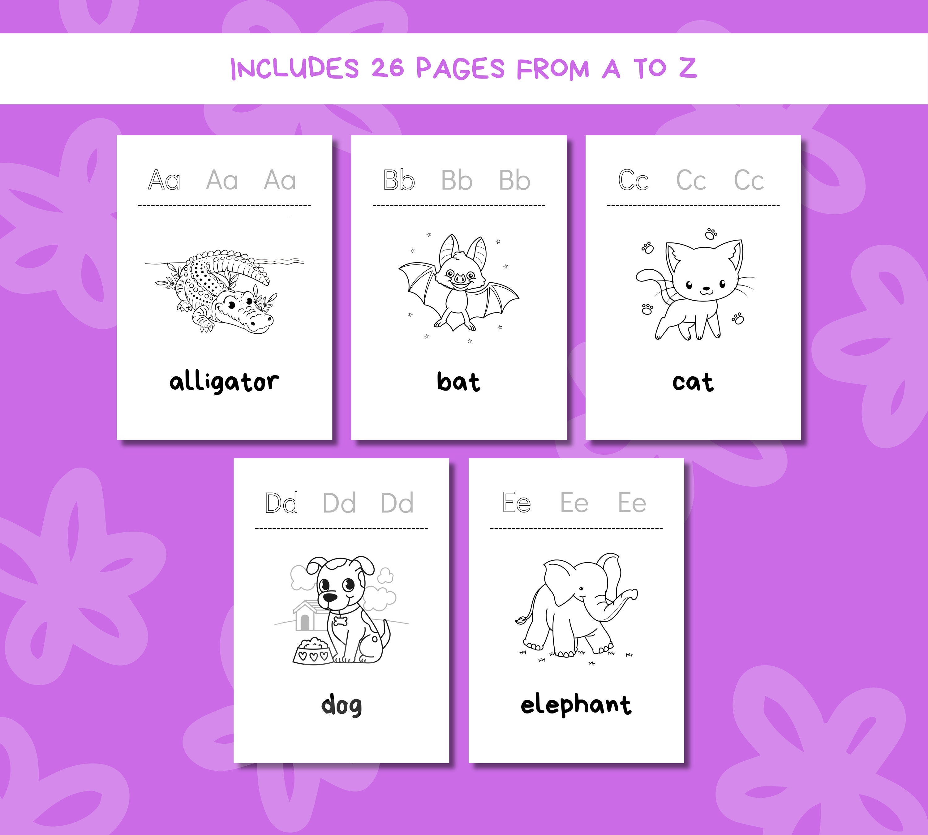 Alphabet Coloring Pages, ABC Coloring Pages, Preschool Coloring Pages ...