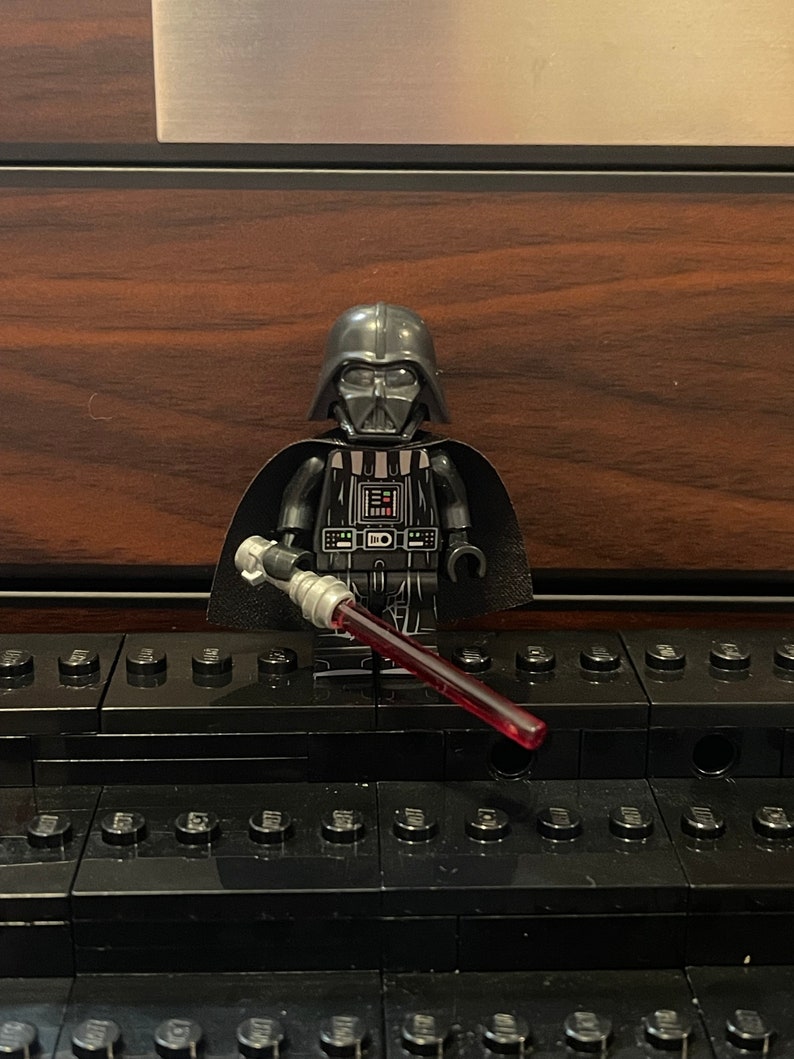 Darth Vader Custom Decaled Minifigure Star Wars - Etsy