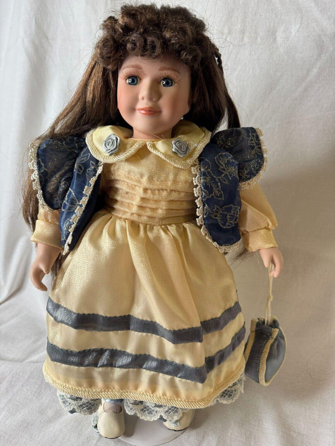 Angelina Collection Porcelain Doll by Timeless Treasures 2001 Vintage ...