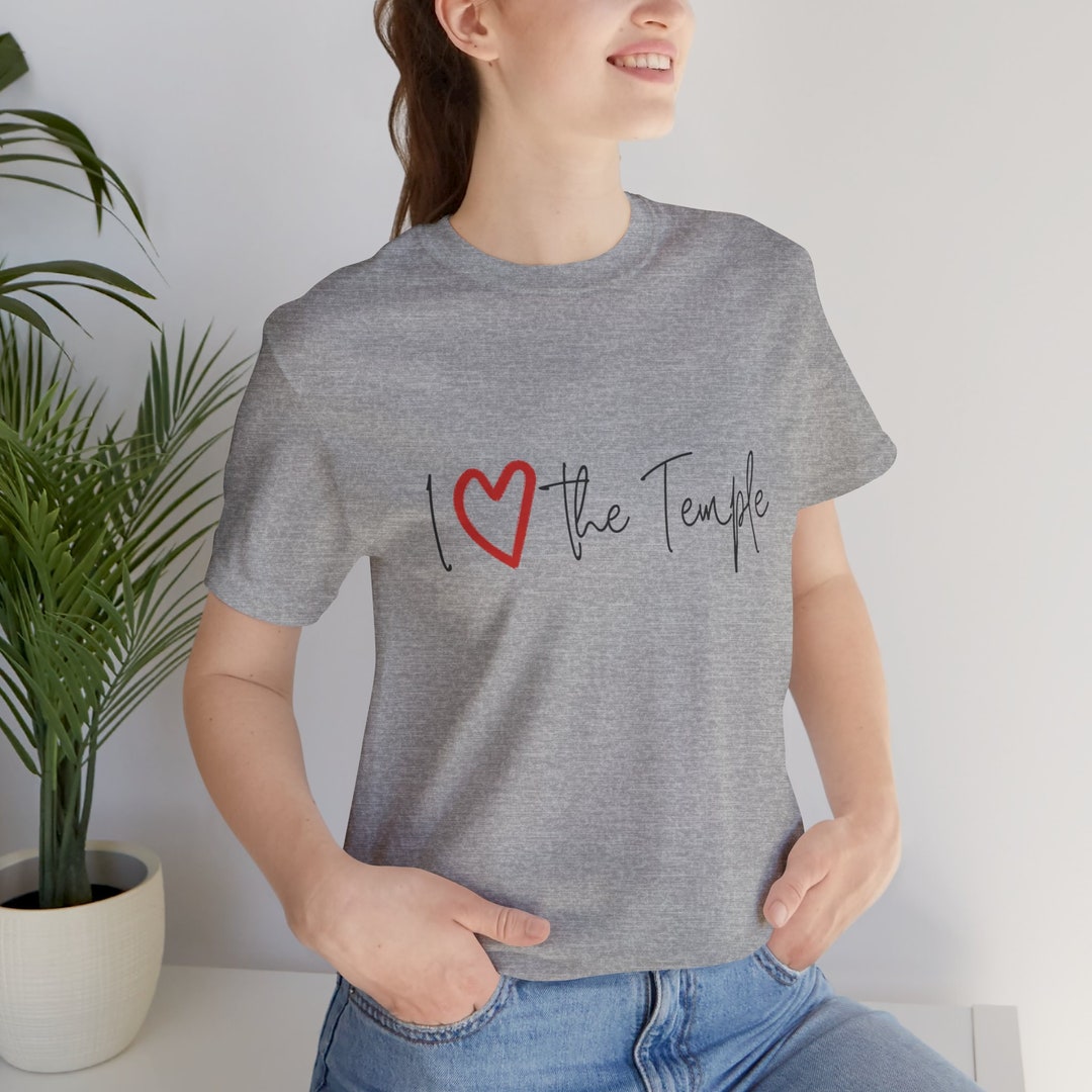 LDS Temple Shirt for Women, Conference Verse, Christian Basic Shirt ...