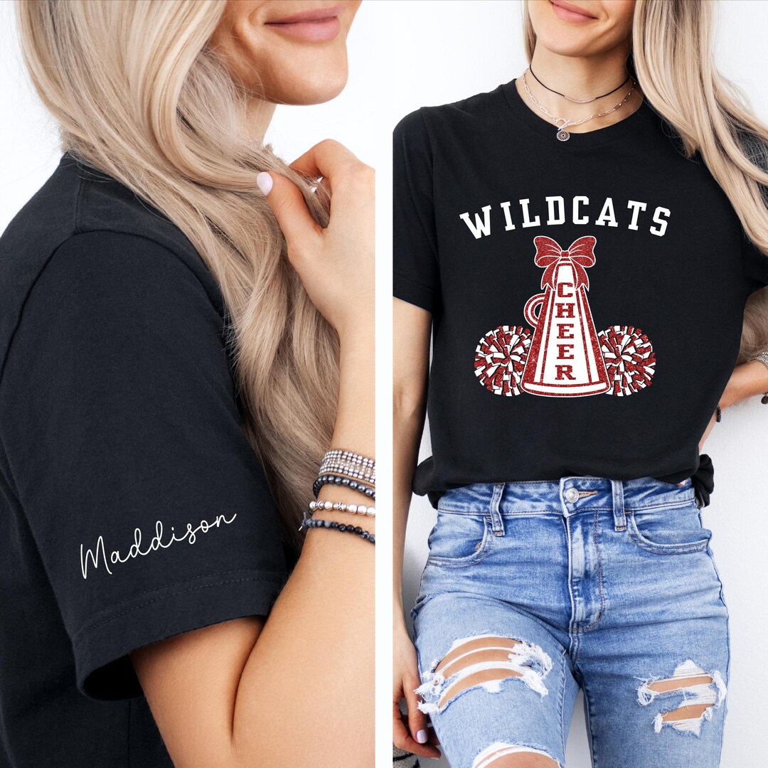 Custom Cheer Mom Shirt, Cheer Squad Shirt, Cheer Team Tee, Proud Dance Mom Apparel, Personalized ...