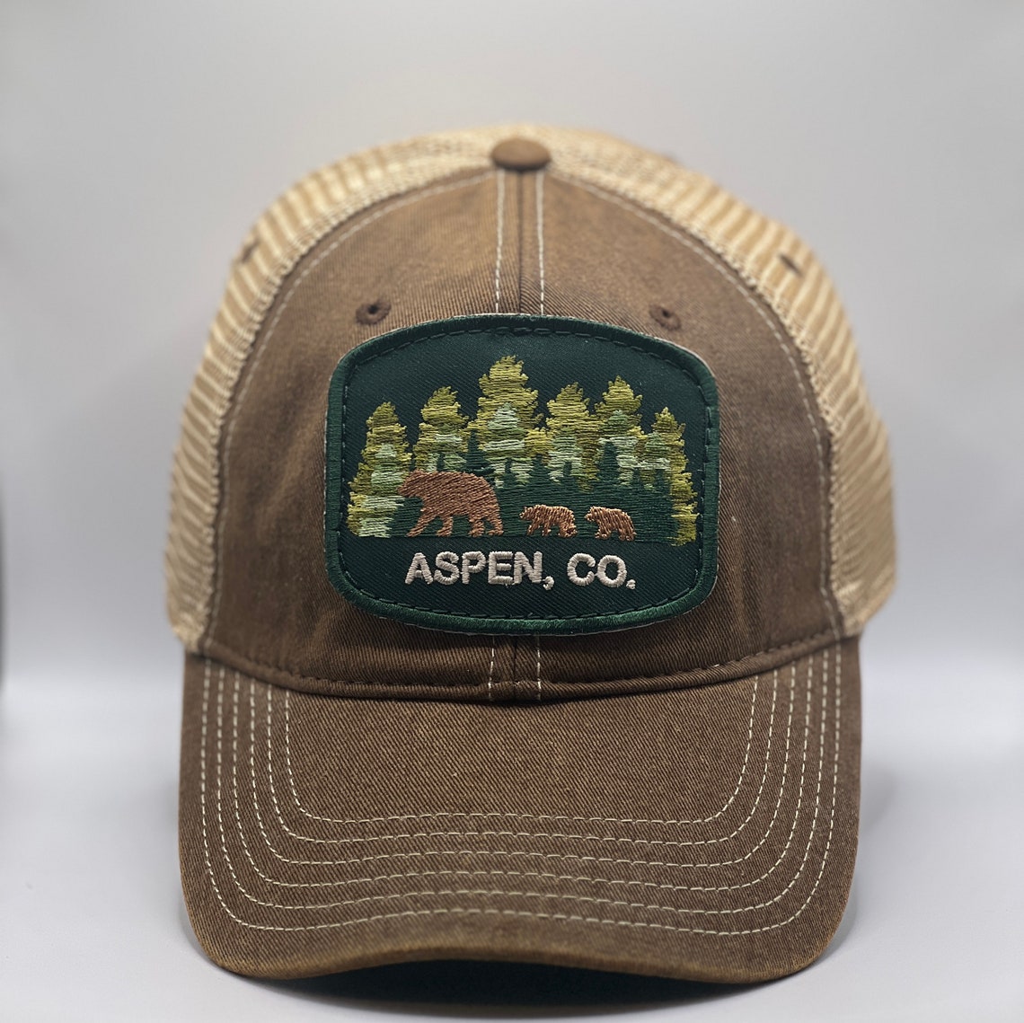 Aspen Bears Legacy Old Favorite Trucker Hat - Etsy