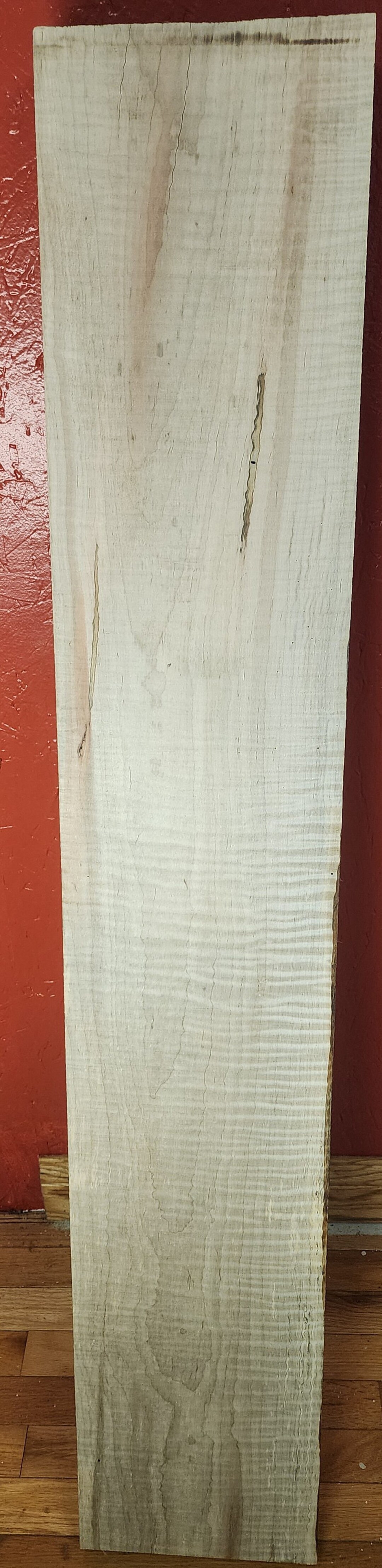 Beautiful Tiger Maple Fireplace Mantel 54 1/2 X 9 3/4 2 3/2, Kiln Dried ...