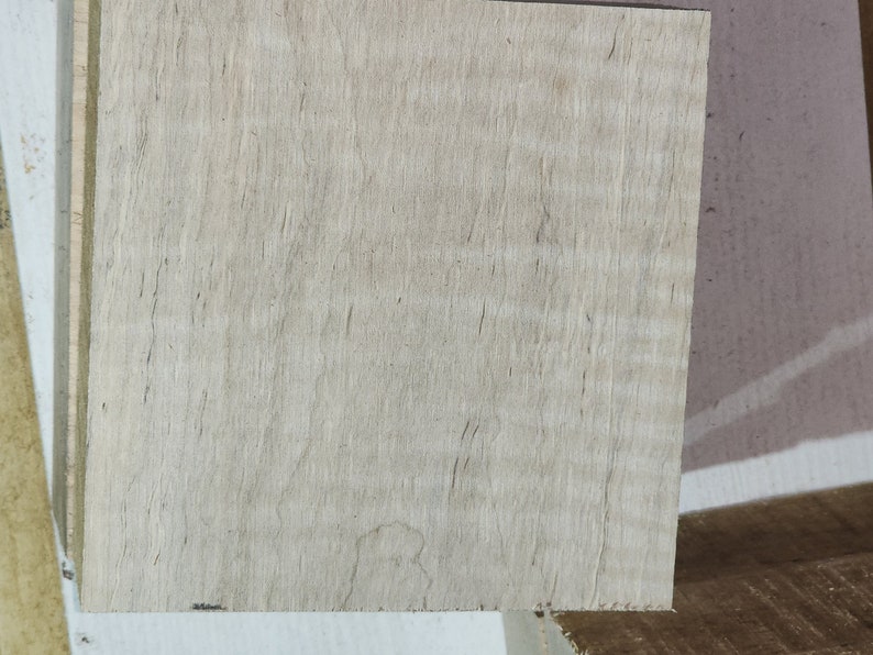 6 1/4 X 2 1/2 Tiger Maple Wood Bowl Blanks, Turning Bowls, Lumber ...