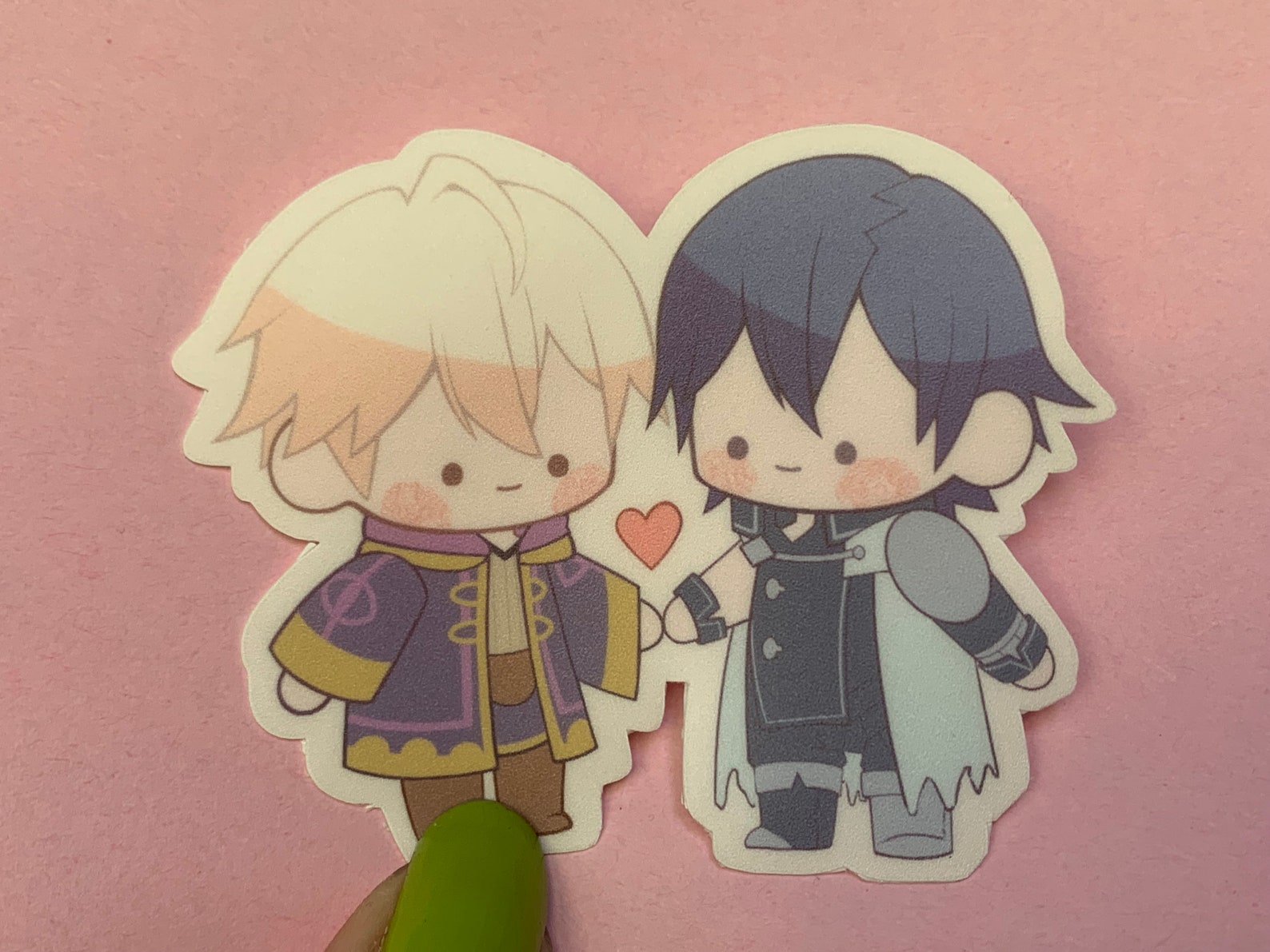 Chrobin Stickers, Fireemblem Stickers, Cute Robin and Chrom Stickers ...