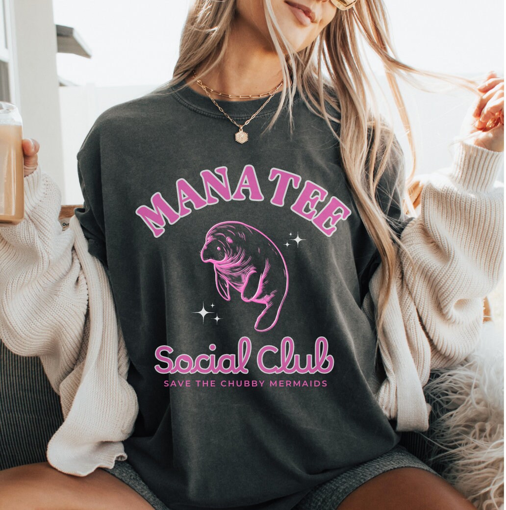 Manatee Shirt Coconut Girl Ocean Inspired Style Preppy Stuff ...