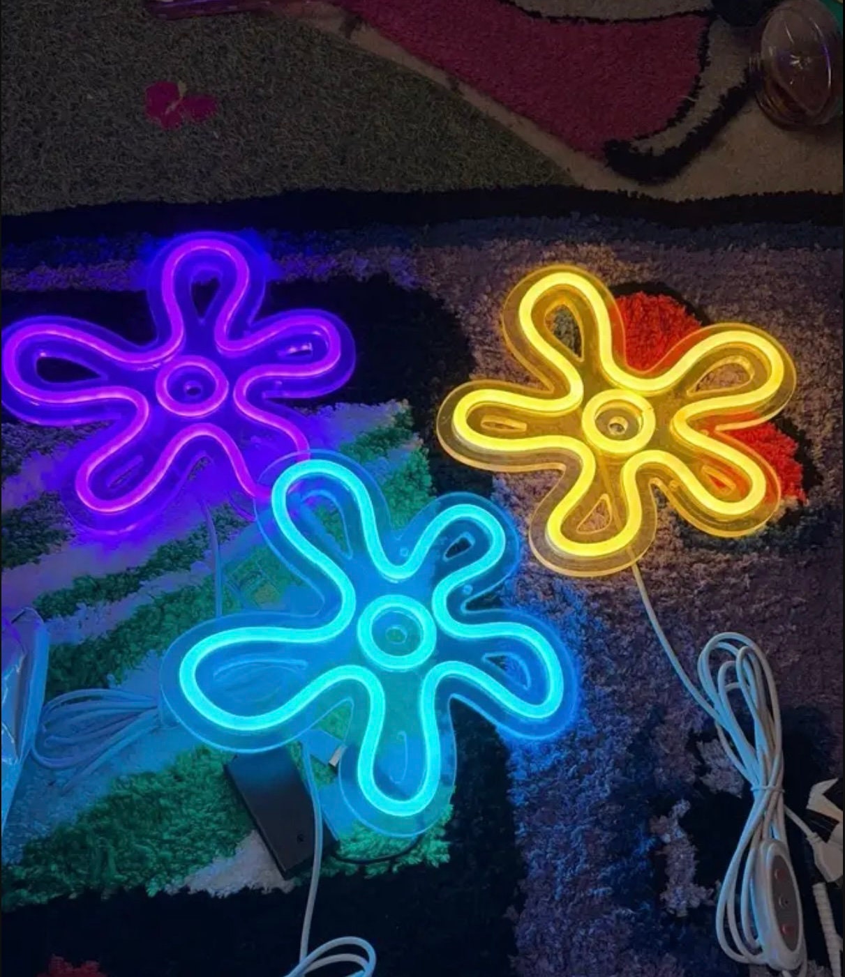 Spongebob Themed Neon Light Room Decor - Etsy
