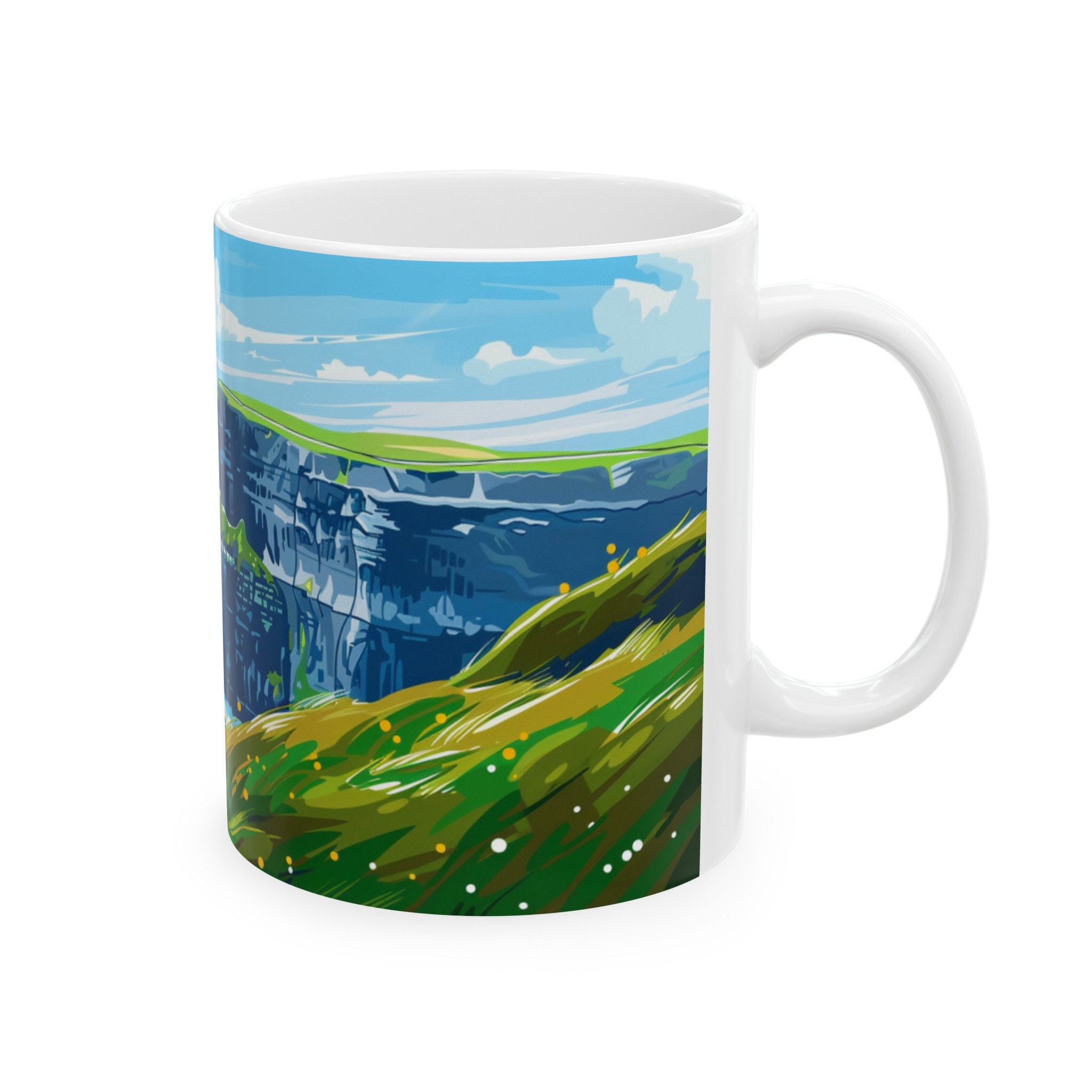 Ireland Mug | Cliffs of Moher | Souvenir Mug | Travel | Europe | Irish ...