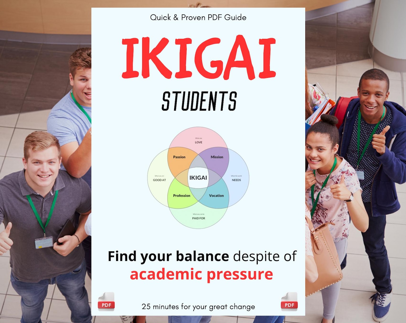Ikigai for Students Guide, Life Purpose Roadmap, Step by Step Guide to ...