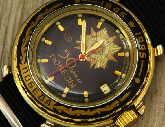 Komandirskie 2414 Vostok Wostok military USSR watch 5… - Gem