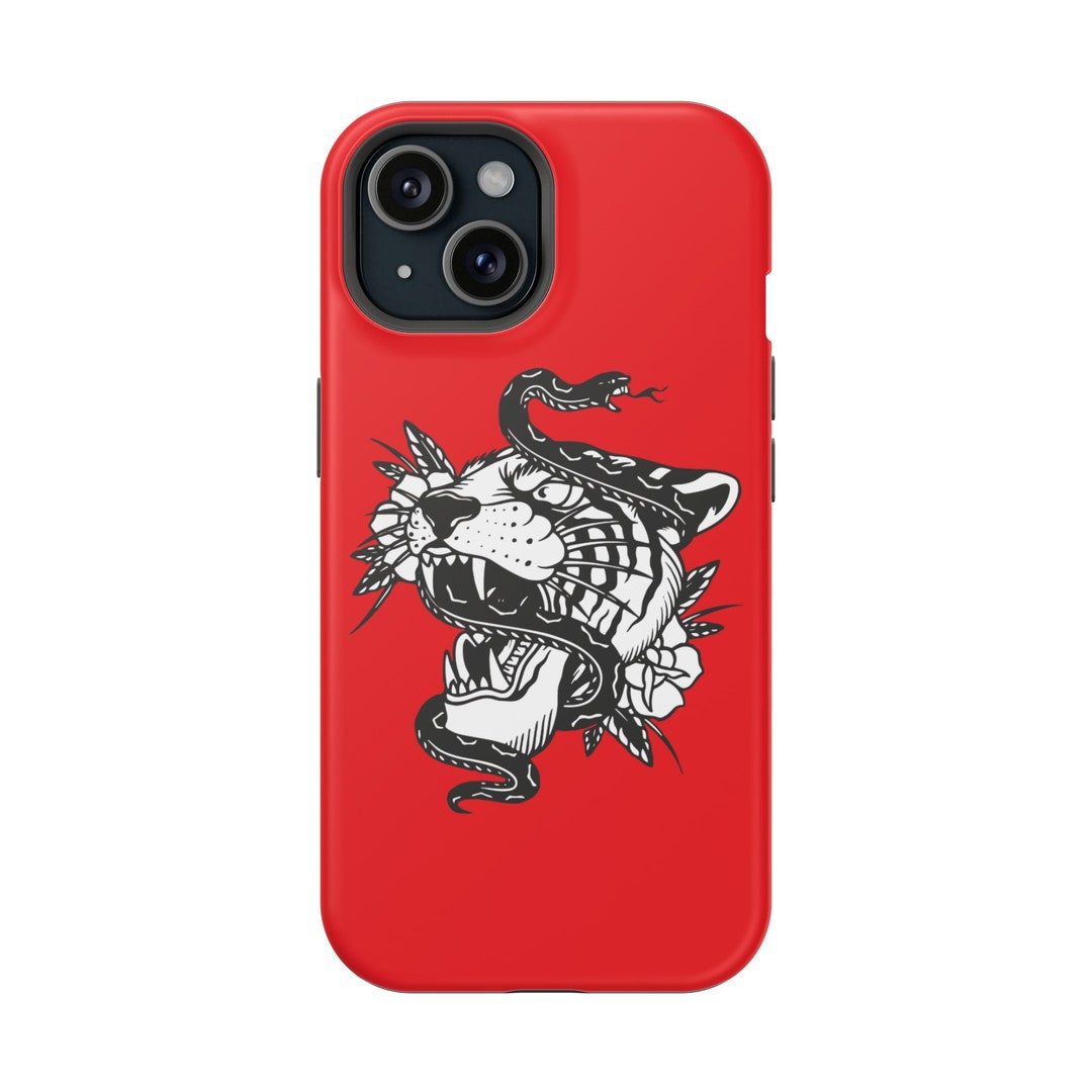 Tiger Snake Phone Case - Etsy