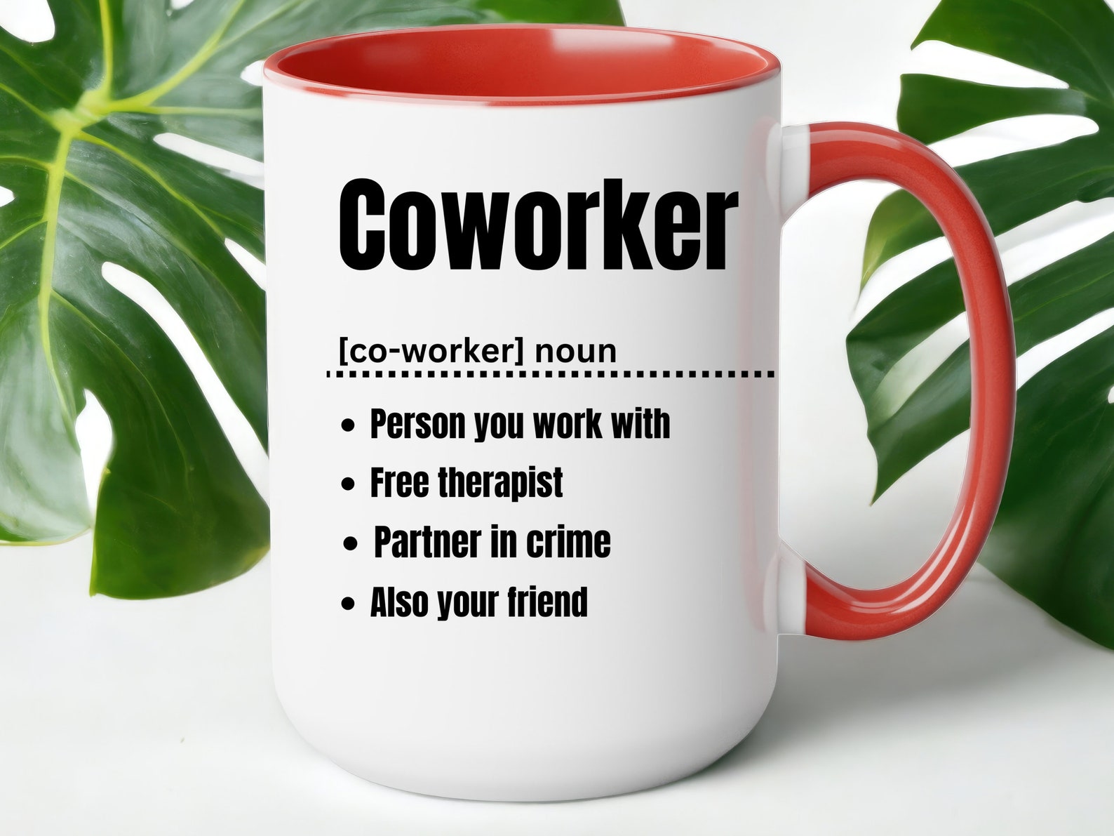 Coworker Sippy Cup, Work Friend Coffee Mug Gift Funny, Coworker Thank ...
