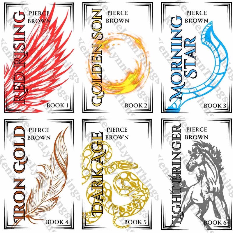 Red Rising Series Covers - Etsy