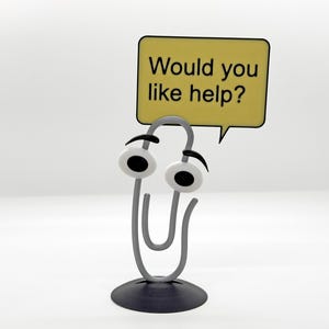 Clippy Desk Decoration | Customizable - Etsy