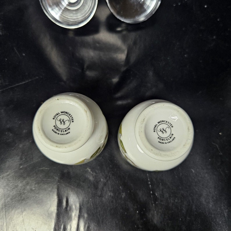 Royal Worcester Porcelain Egg Coddler Lavinia Berries Raspberries ...