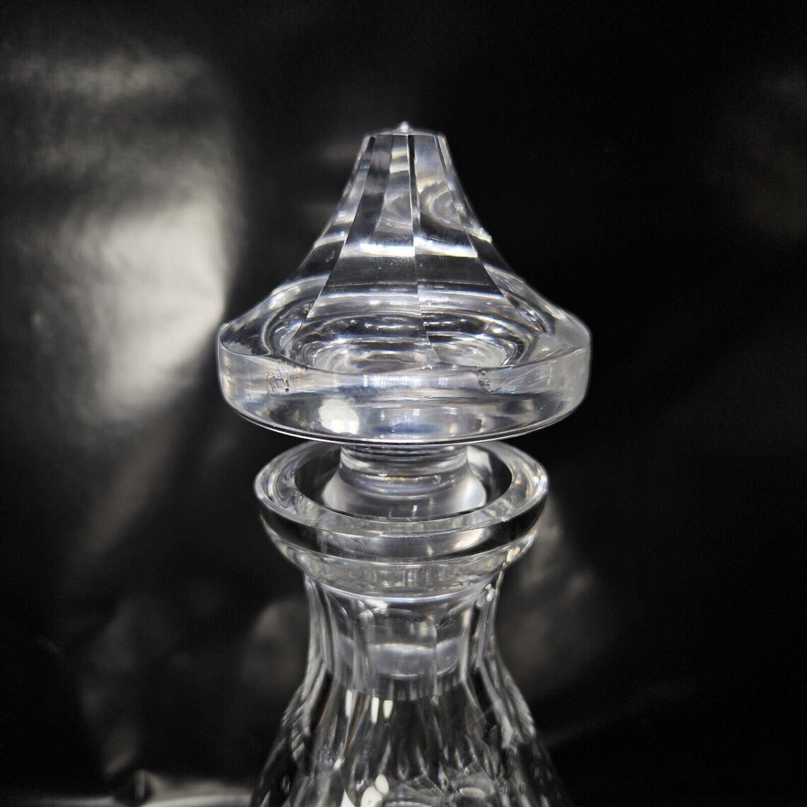 Waterford Crystal Lismore Decanter 10 1/4 Roly Poly Shape Gothic Mark ...