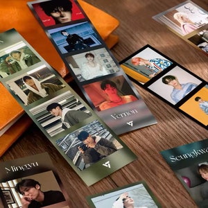 Seventeen Bookmarks of All Members - Etsy