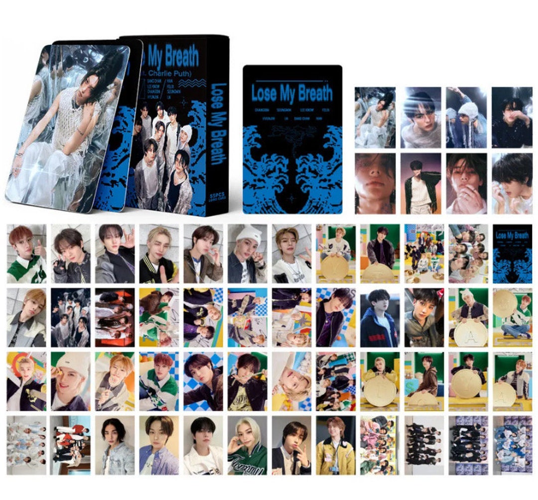 Stray Kids Lose My Breath Lomo Cards 55 Pcs - Etsy