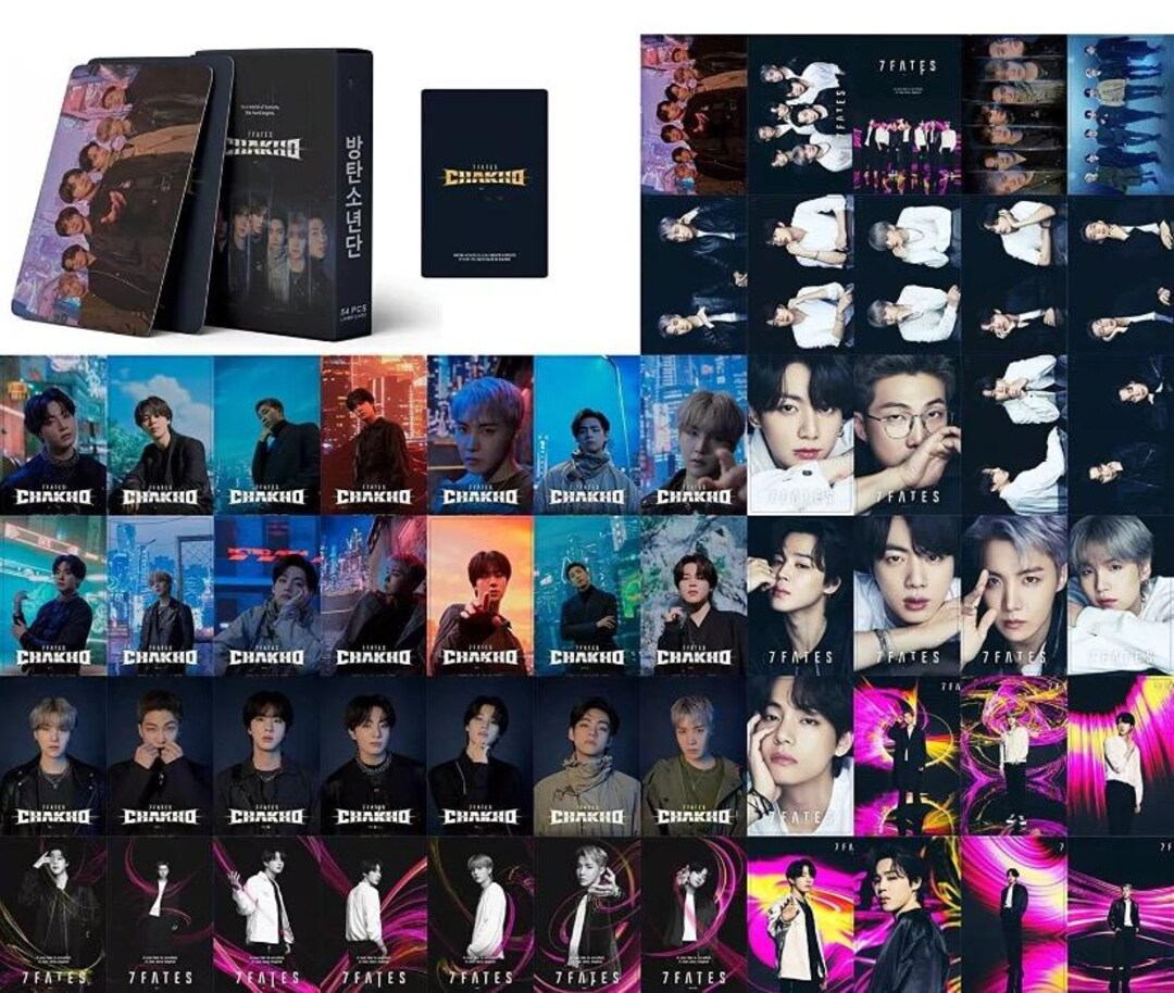 BTS Lomo Cards 54 Pcs - Etsy