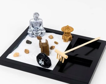Gift, Zen Garden Rectangular With Ganesha or Buddha, DIY Set With ...