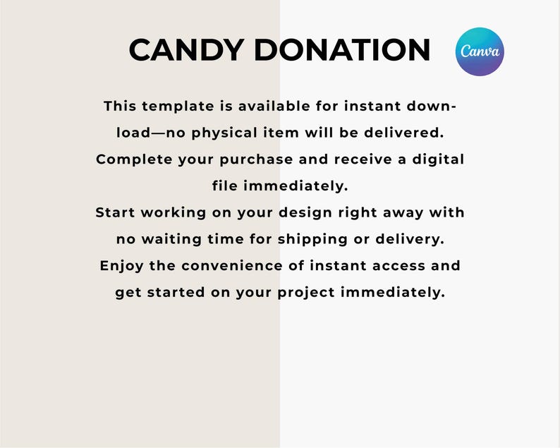 Editable Candy Donation Flyer Template, Trunk or Treat Halloween Event ...