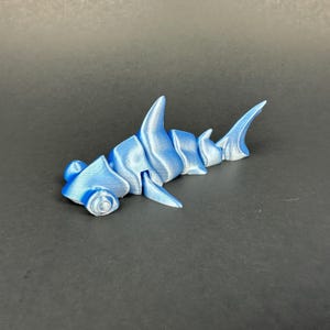 3D Printed Articulating Hammerhead Shark - Etsy