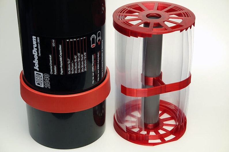 8x10 Film Reel for Jobo Tanks Develop 4 Sheets Large Format Film ...