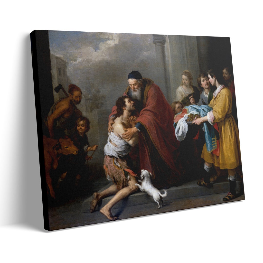 Return of the Prodigal Son Religious Painting Reproduction Giclee ...