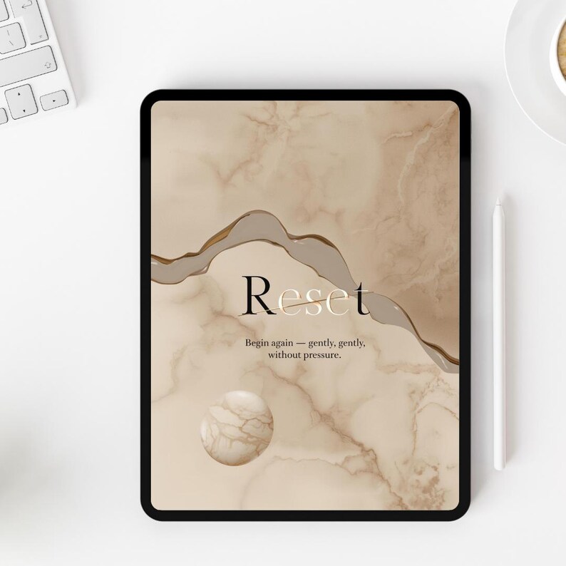 Neutral Digital Journal Covers | Minimalist iPad Planner, Goodnotes ...