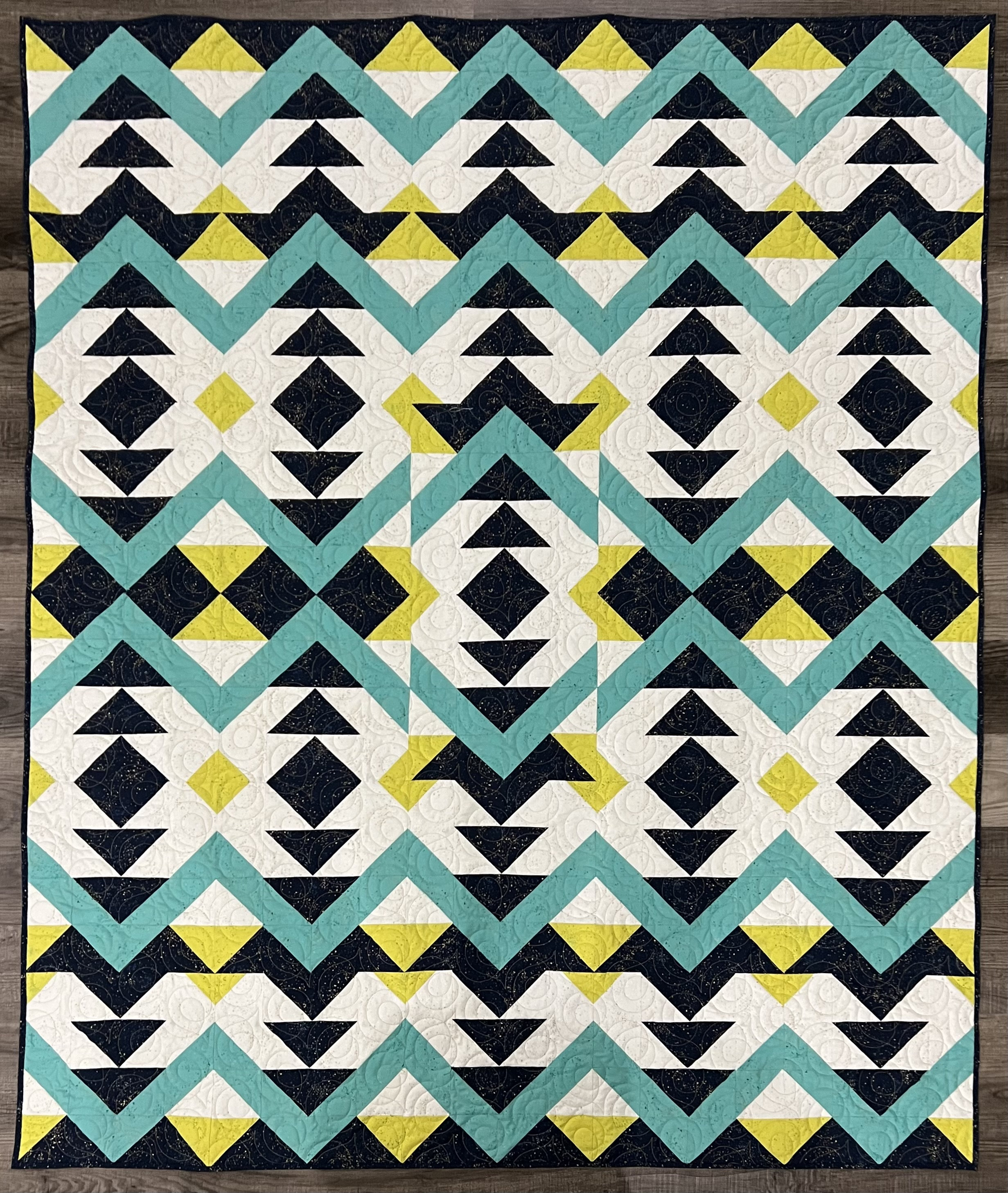 Digital PDF Pattern: Thunder Moon Quilt - Etsy