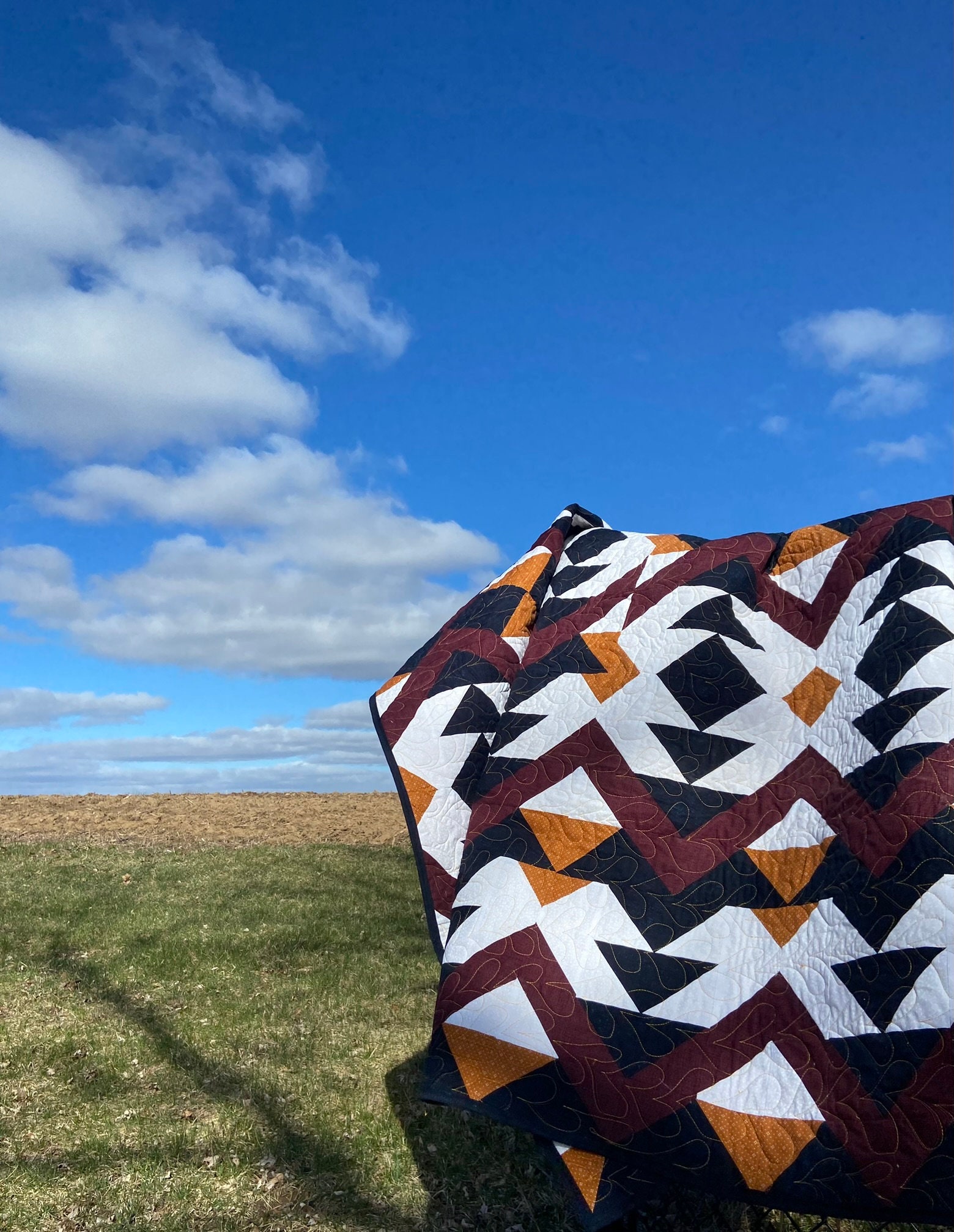Digital PDF Pattern: Thunder Moon Quilt - Etsy