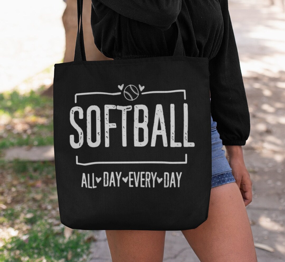 Softball Bag With Pockets, Softball Mom Bag, Softball Player Bag ...