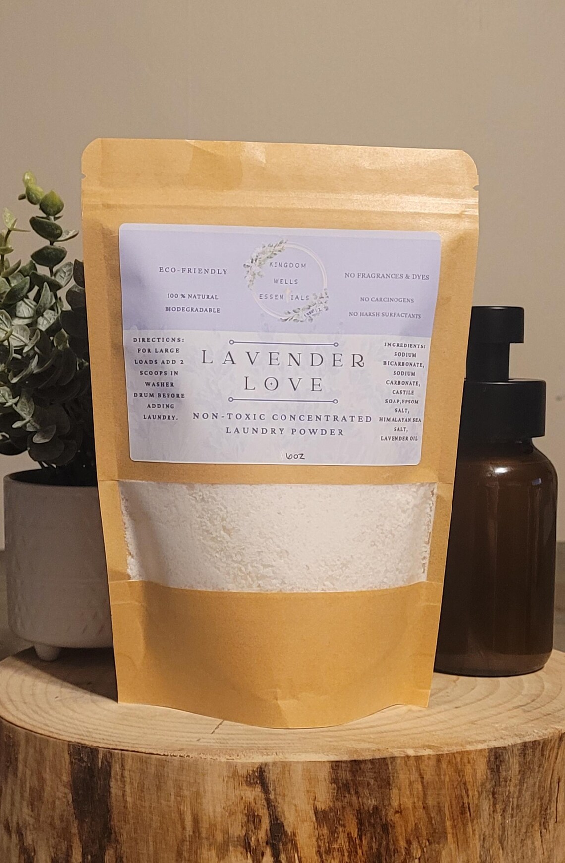 Nontoxic Laundry Powder - Etsy