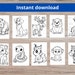 50 Easy Coloring Pages for Kids, Preschoolers Toddlers and Toddlers ...