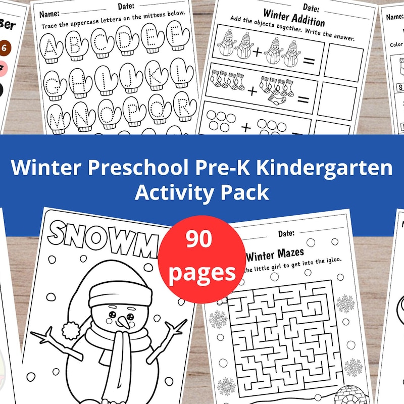 Winter Pre School - Etsy